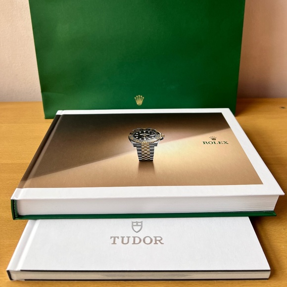 Rolex | Other | Rolex And Tudor 2232024 Watch Catalogs Hard Book Large ...
